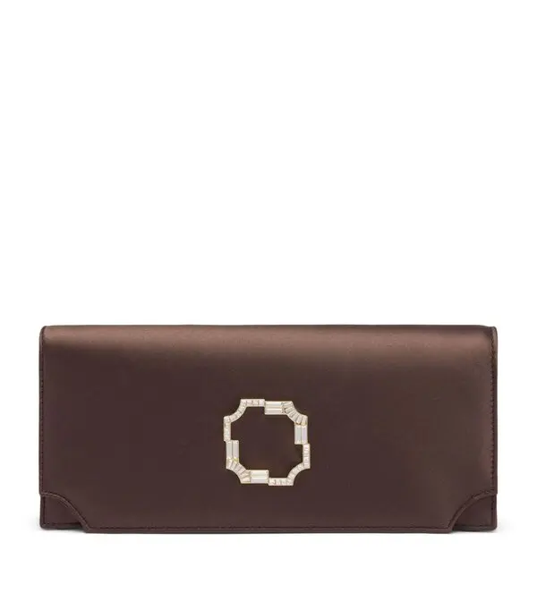 MALONE SOULIERS Vivien Clutch Bag - Brown