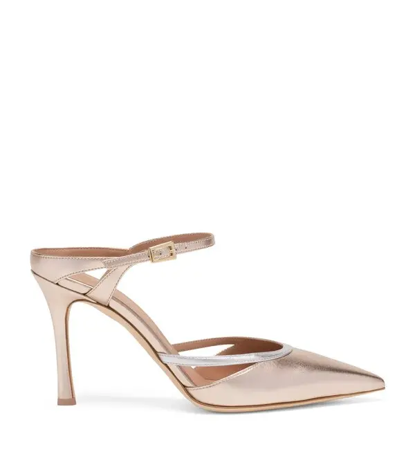 MALONE SOULIERS Leather Yola Mules 90