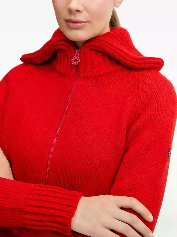 NEWLAND Piz Nair Cardigan With Star Detail