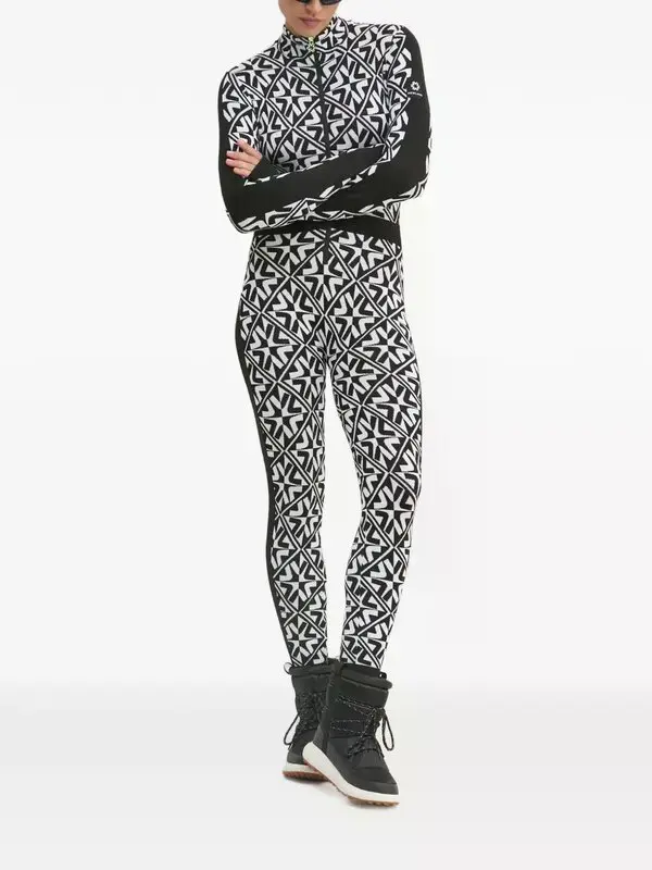 NEWLAND Geometric Zip-up Set