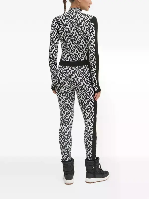 NEWLAND Geometric Zip-up Set