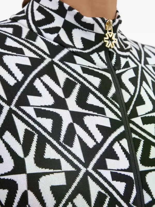 NEWLAND Geometric Zip-up Set