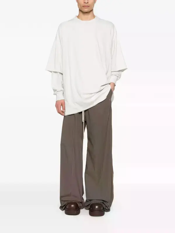 Rick Owens Geth Belas Zip Jeans - Brown