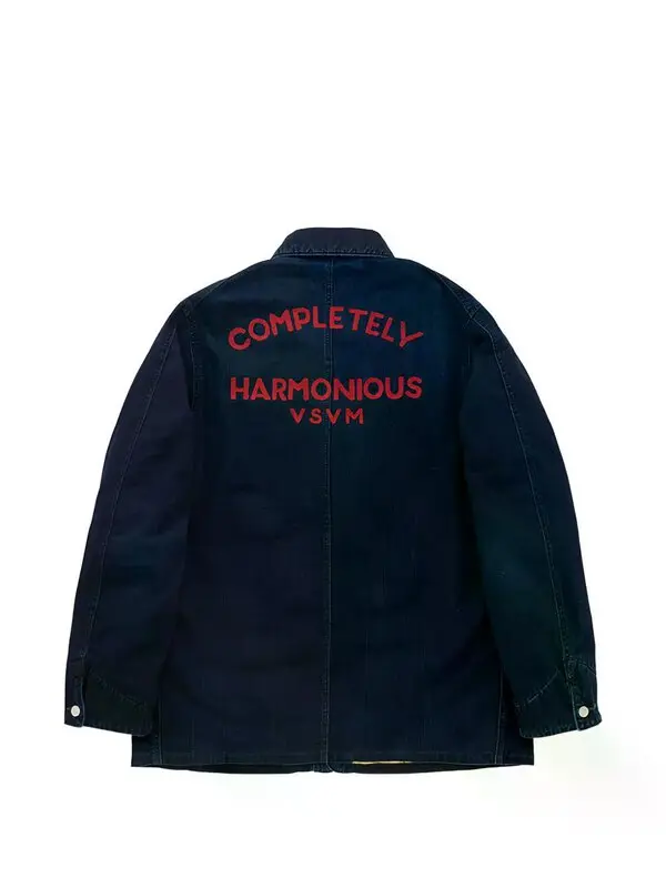 Visvim Indigo Logo Jacket - Blue
