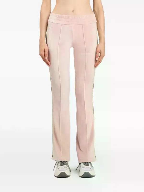 Palm Angels Chenille Flared Track Pants