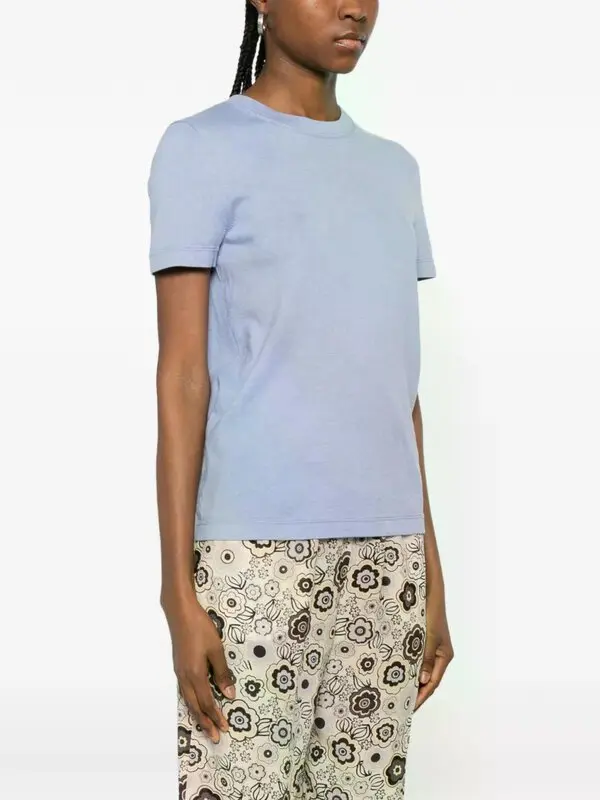 Eric Bompard Agate Cotton Round Neck T-shirt