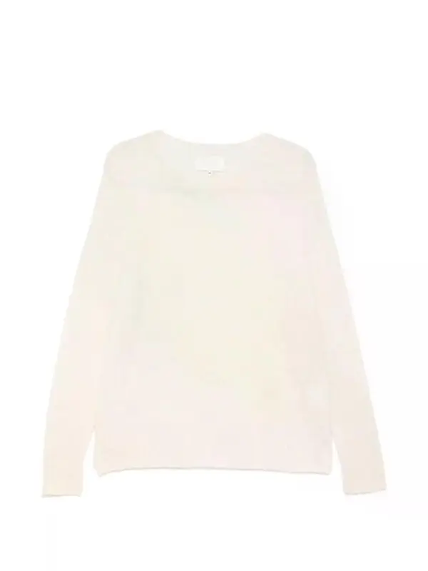 Eric Bompard Seamless Round Neck Sweater