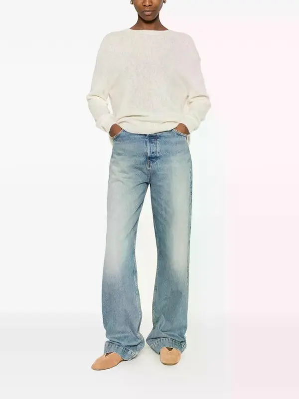Eric Bompard Seamless Round Neck Sweater