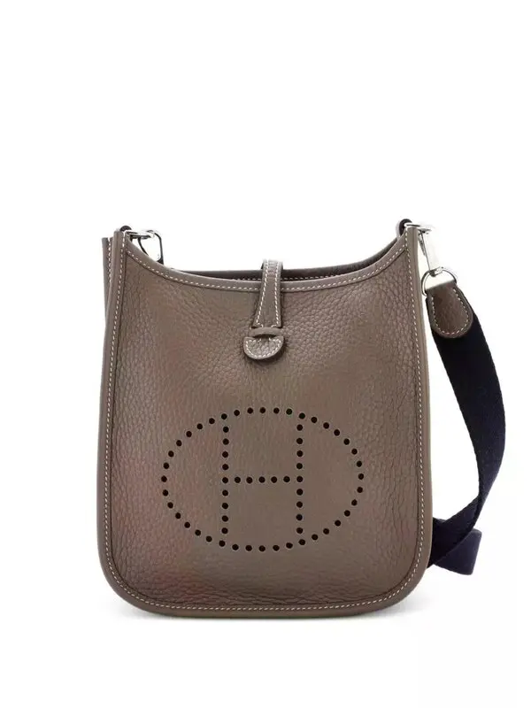 Hermès Evelyne Bag Gen Iii Clemence Tpm Crossbody Bag - Grey