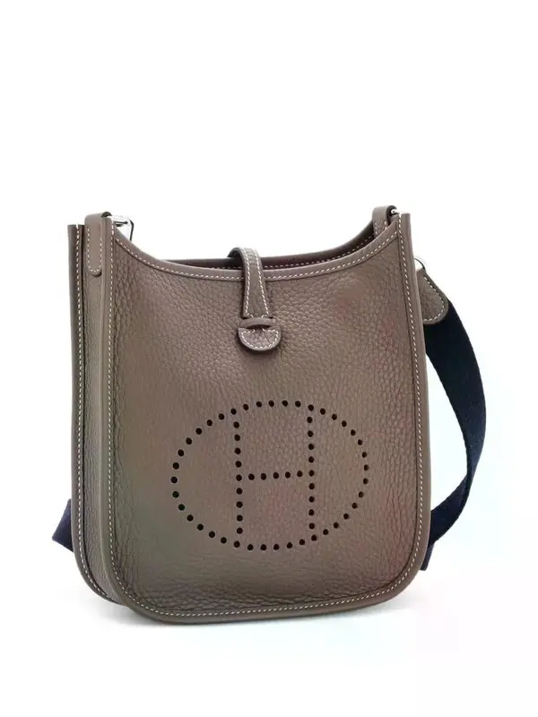 Hermès Evelyne Bag Gen Iii Clemence Tpm Crossbody Bag - Grey