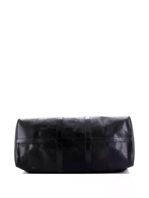 LOUIS VUITTON Keepall 45 Travel Bag Epi Leather - Black