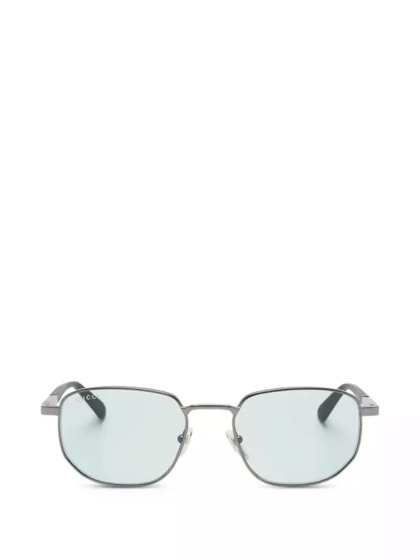 Gucci Geometric Frame Sunglasses - Grey