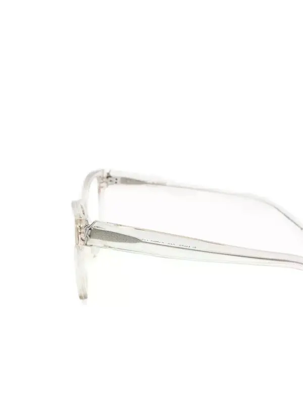 Saint Laurent Oval Frame Glasses - Neutrals