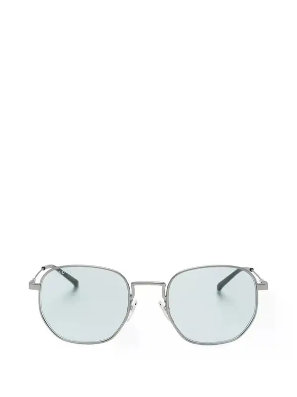 Gucci Geometric-frame Sunglasses - Grey