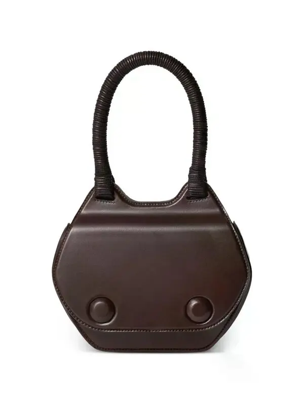 LEMAIRE Braided Handle Tote - Brown