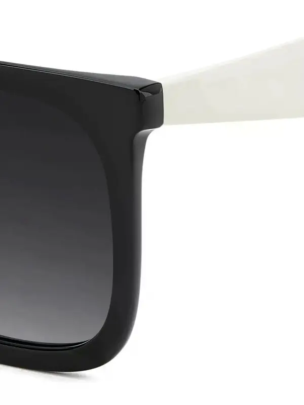 Carolina Herrera Square Frame Sunglasses With Logo Detail
