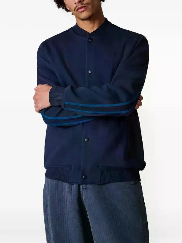 Paul Smith Bomber Jacket With Button Detail