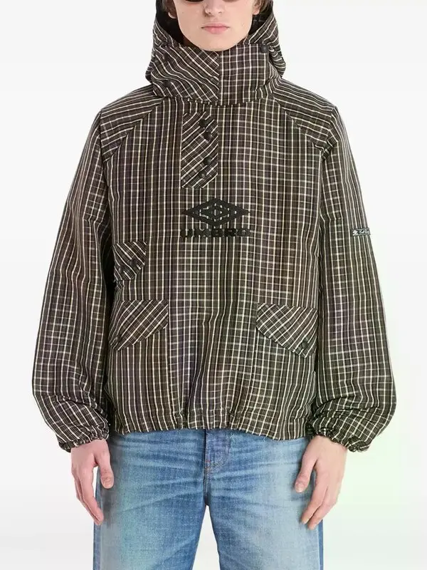 UMBRO Checked Hooded Jacket