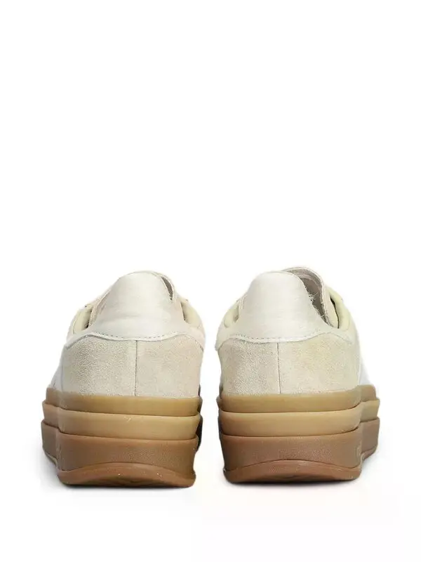 Adidas Gazelle Bold Stripes Platform Sneakers - Neutrals