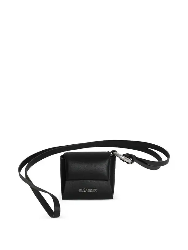 JIL SANDER Folded Airpods Case - Black