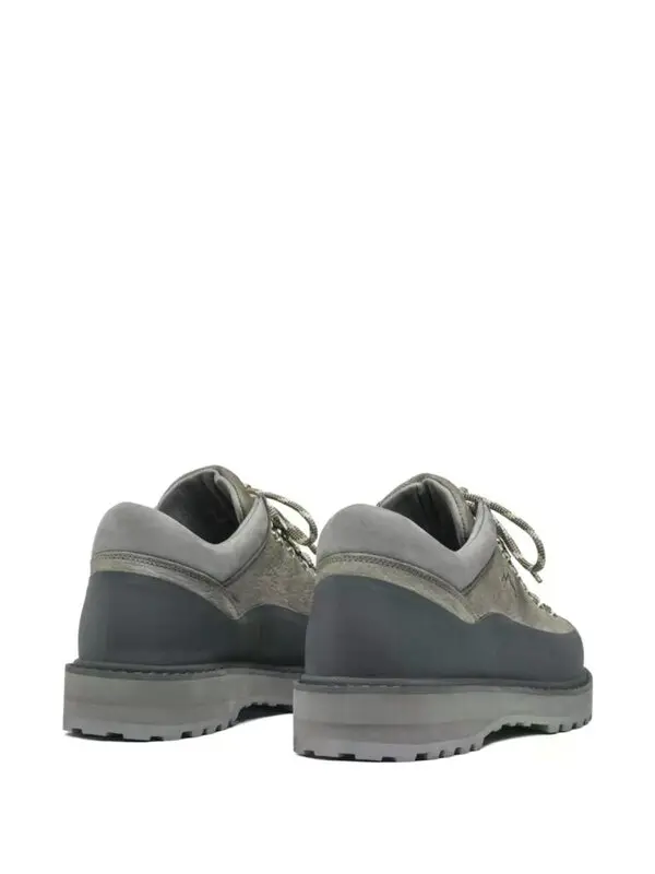 Diemme Cornaro Lace-up Leather Sneakers - Grey