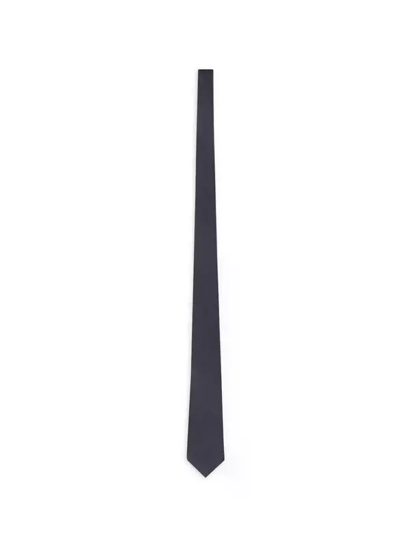 Saint Laurent Plain Tie - Blue