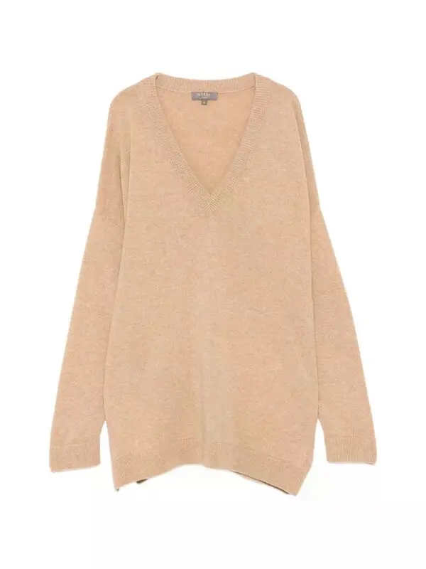 N.peal V-neck Jumper - Neutrals
