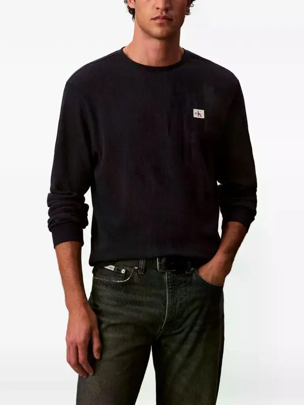 Calvin Klein Logo-patch Sweatshirt