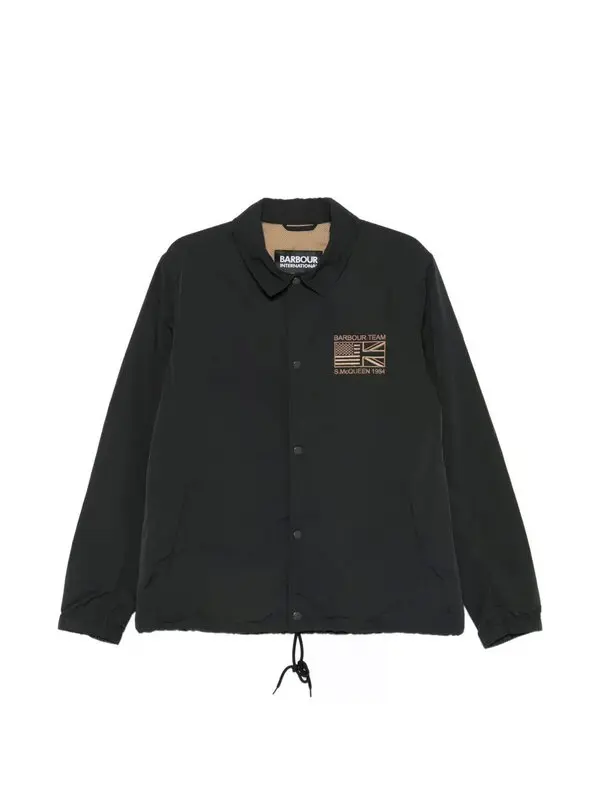 Barbour Logo-embroidered Shirt Jacket