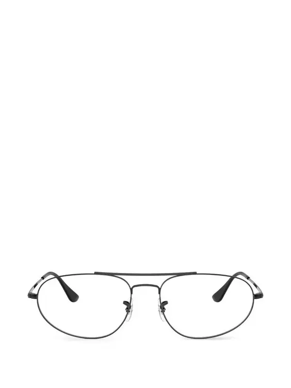 Ray-ban Round Frame Eyeglasses - Black