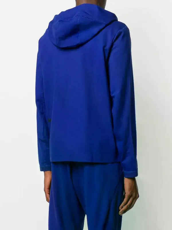 Nike Zip-front Hooded Sweatshirt - Blue