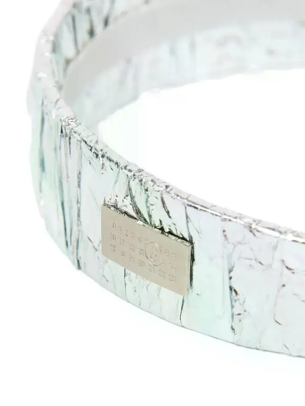 MAISON MARGIELA Logo Plaque Headband