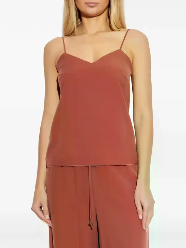 Max Mara Silk V-neck Camisole