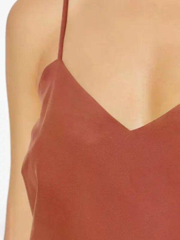 Max Mara Silk V-neck Camisole