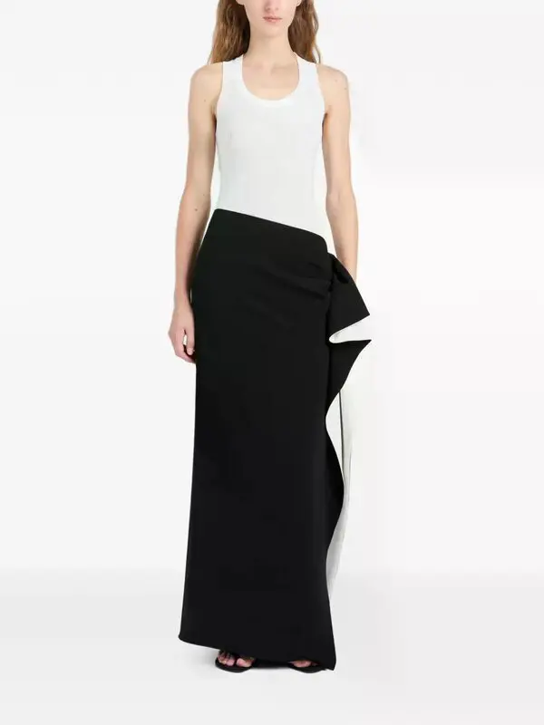 Proenza Schouler Ruffled Maxi Skirt - Black
