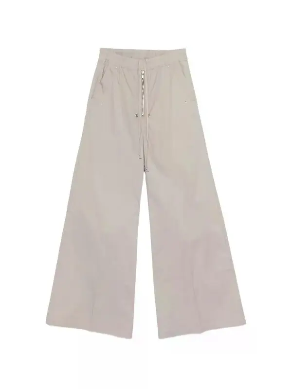Rick Owens Wide Leg Zip Trousers