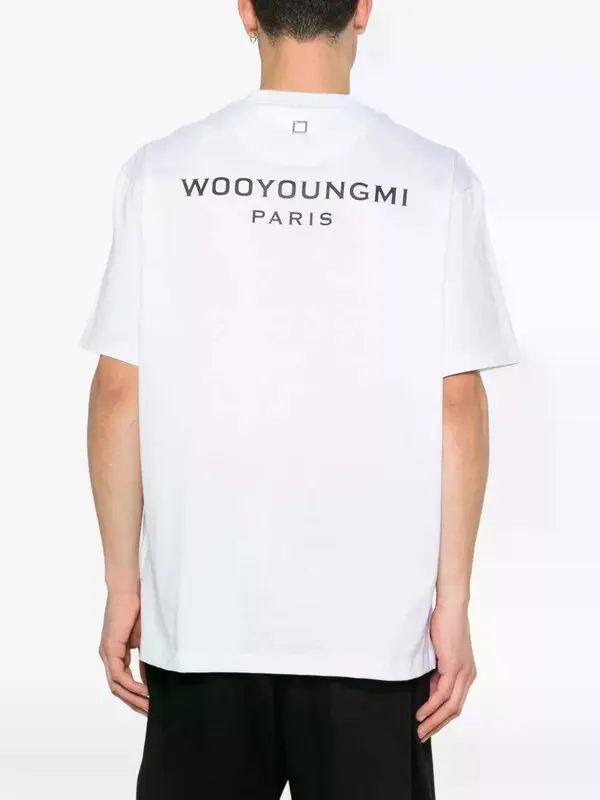 WOOYOUNGMI Tonal-logo T-shirt