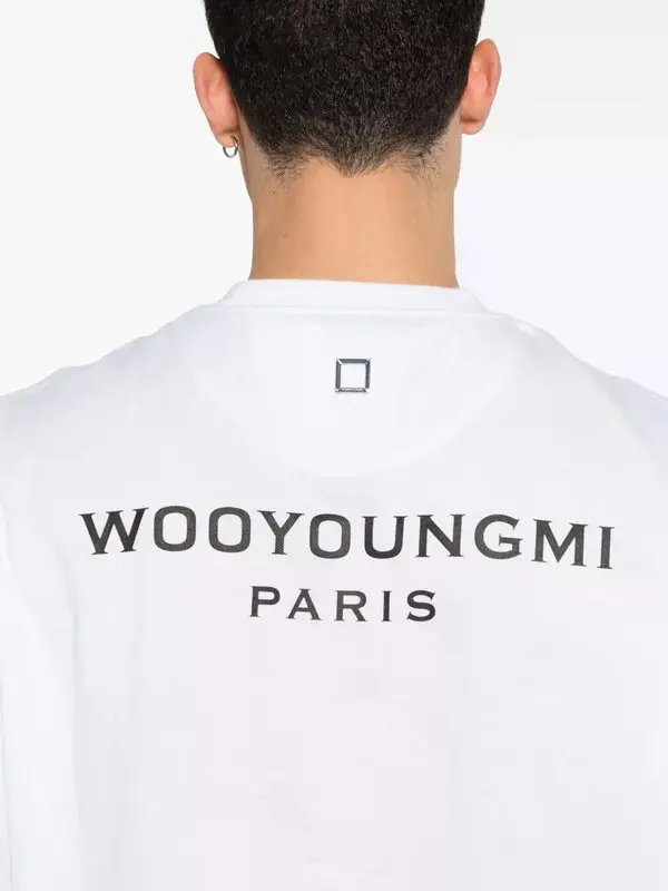 WOOYOUNGMI Tonal-logo T-shirt