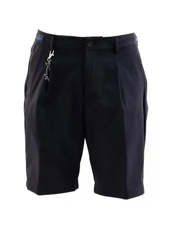 Paul & Shark Pleated Tailored Shorts - Blue