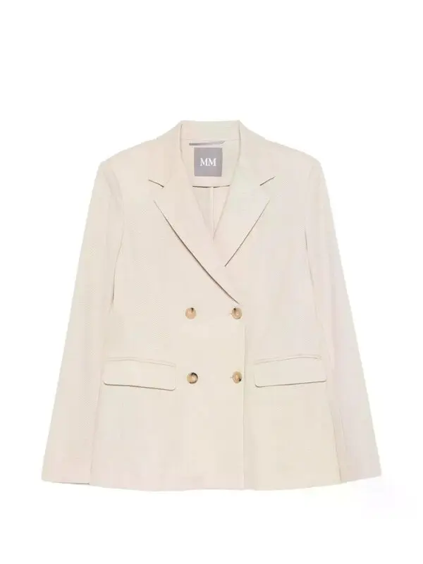 Max Mara Double-breasted Jacket With Flap Pockets