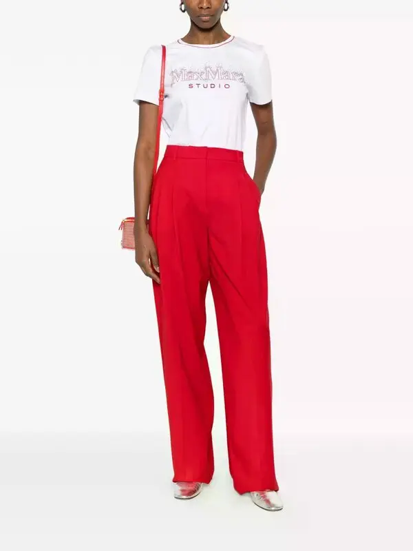 Max Mara Logo T-shirt - White