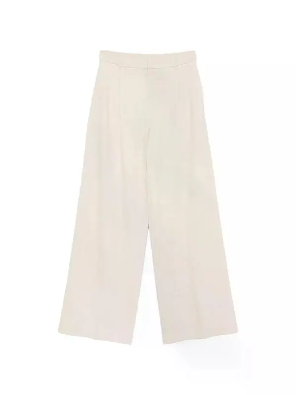 Max Mara Textured Wide Leg Trousers