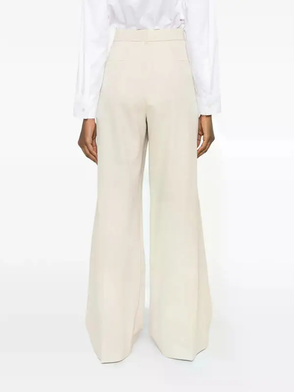 Max Mara Textured Wide Leg Trousers