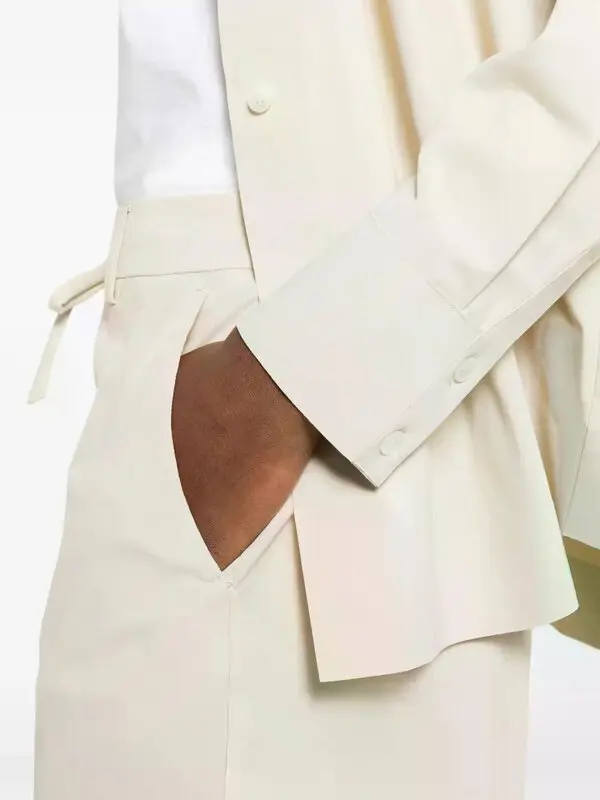 Max Mara Drawstring Palazzo Trousers