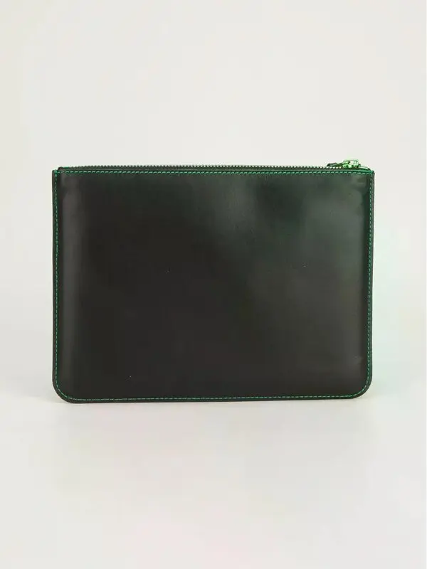 Comme Des Garçons Leather Marvellous Zip Purse