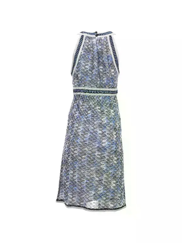 Missoni Halter-neck Midi Dress - Blue