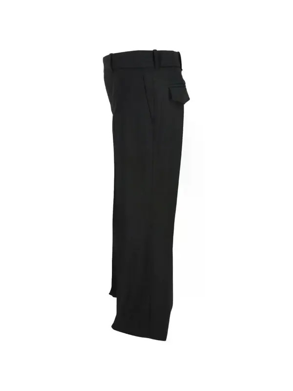 Chloé Pressed-crease Straight-leg Trousers