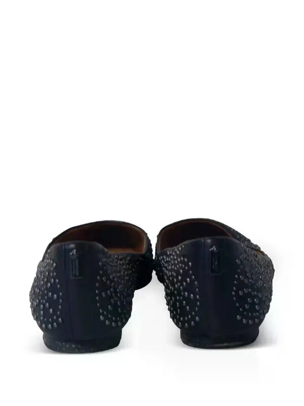 COACH VINTAGE Rory Studded Pointed Ballet Flats