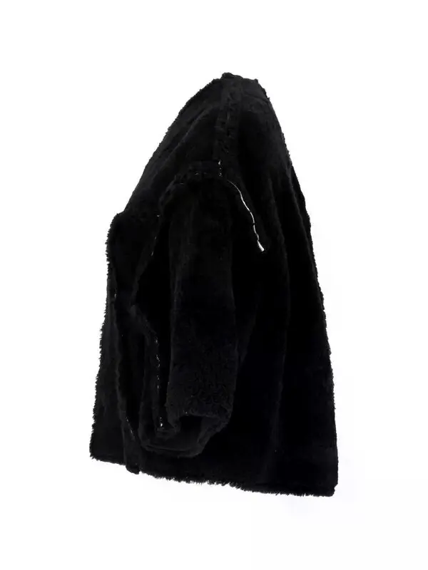 Rick Owens Shearling Cropped Jacket