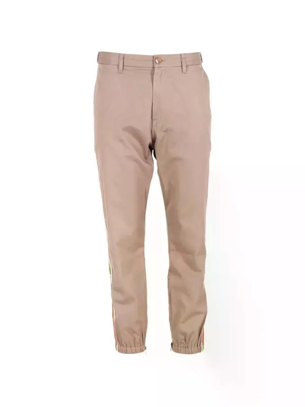 Gucci Side Stripe Cotton Trousers